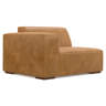 AllModern Rex Large 3-Seater Sofa in Genuine Leather Living Room Couch ...