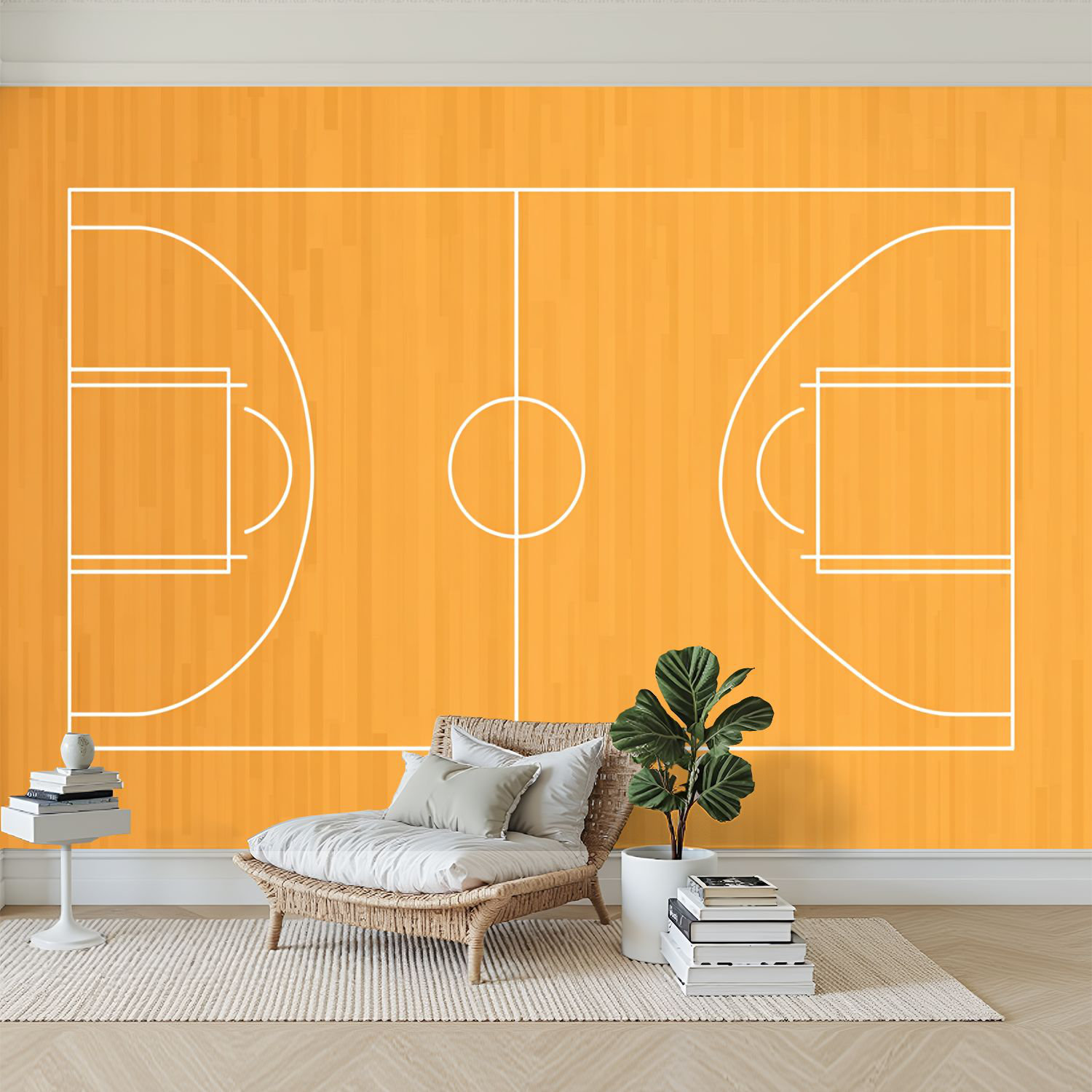 Red Barrel Studio® Peel and Stick Wallpaper 144" W x 100" H Modern Self ...