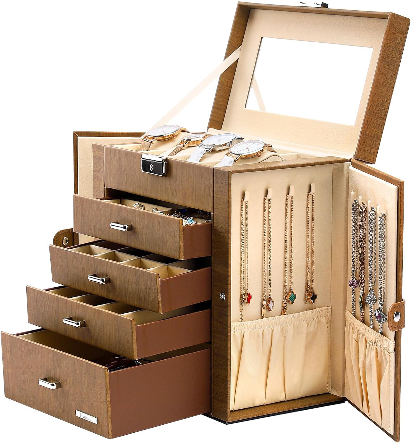 Red Barrel Studio® Jewelry Box + Drawers | Wayfair