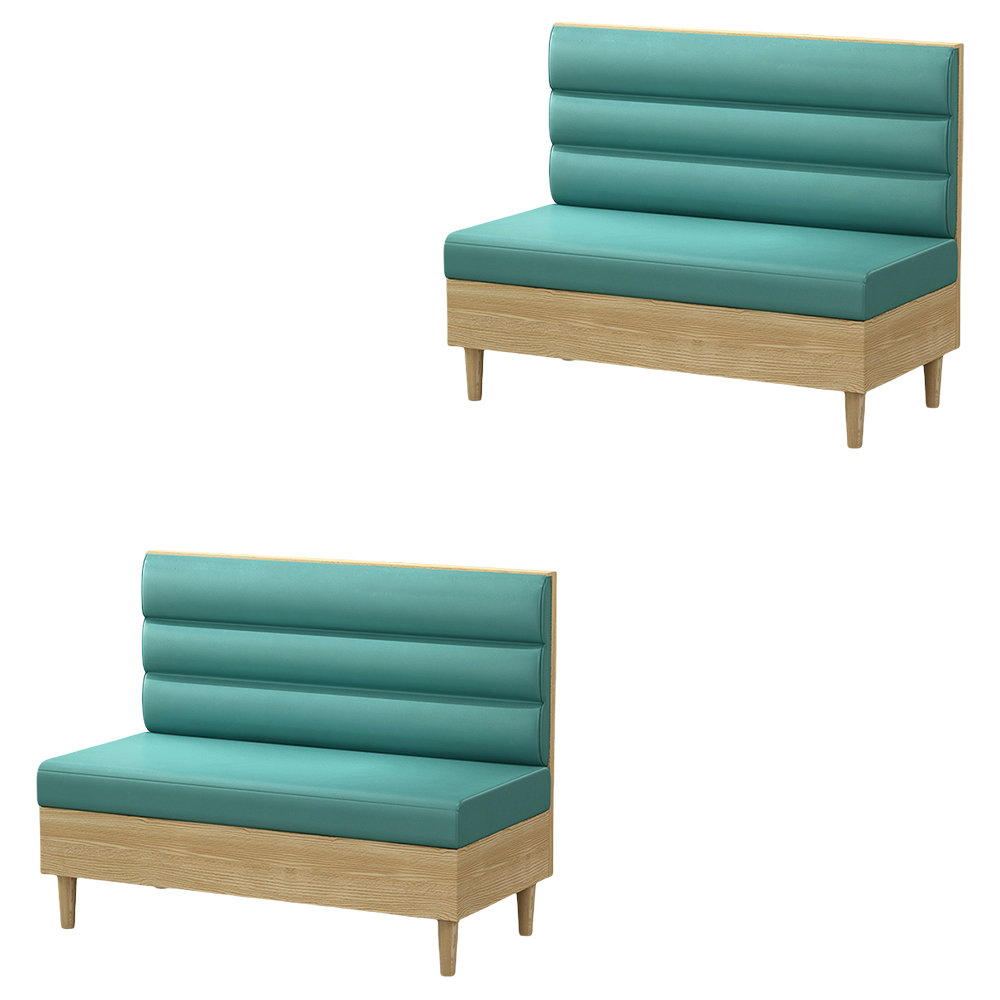 Visual card holder Modern Simple Cafe Benches Storage Bench | Wayfair