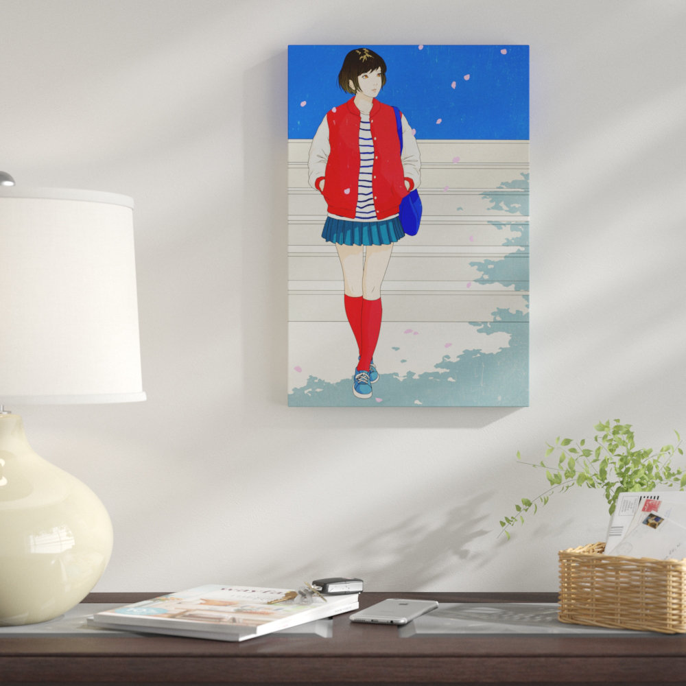 Winston Porter 'Dance in the Wind' Graphic Art Print on Wrapped Canvas ...