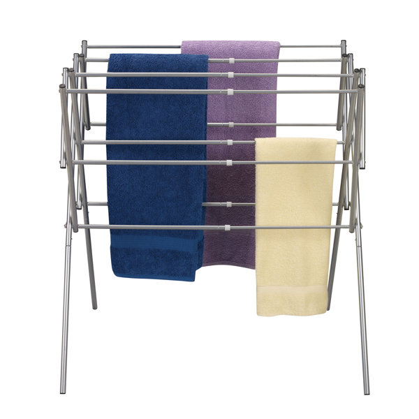 Rebrilliant Meloni Steel Foldable Accordion Drying Rack & Reviews | Wayfair