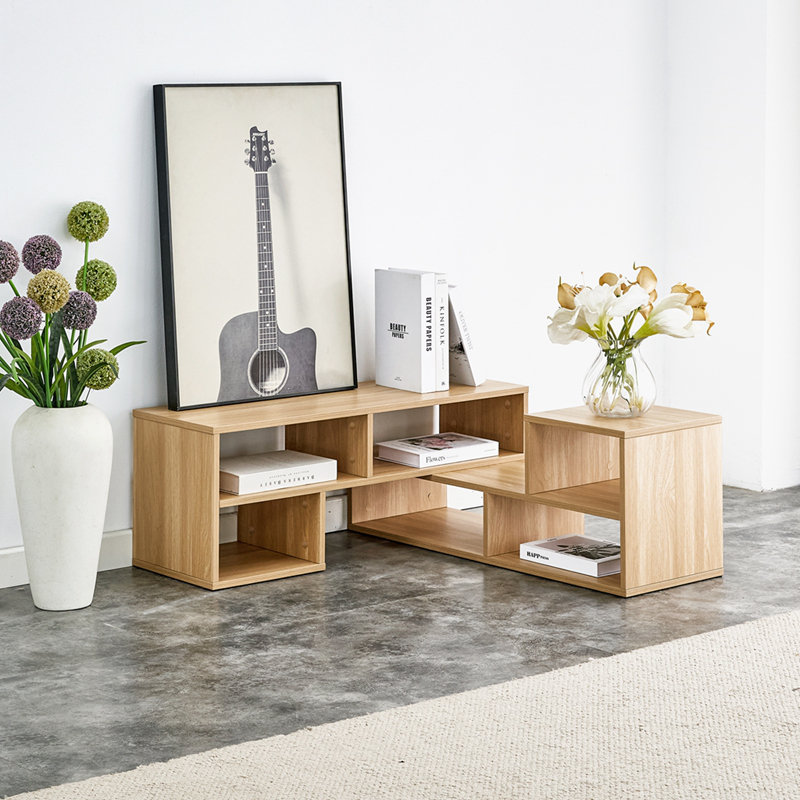 Wrought Studio 2 Pieces Cube L-Shaped TV Console Stand - Wayfair Canada