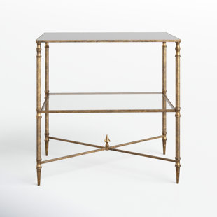 Gold Mirrored End & Side Tables You'll Love | Wayfair