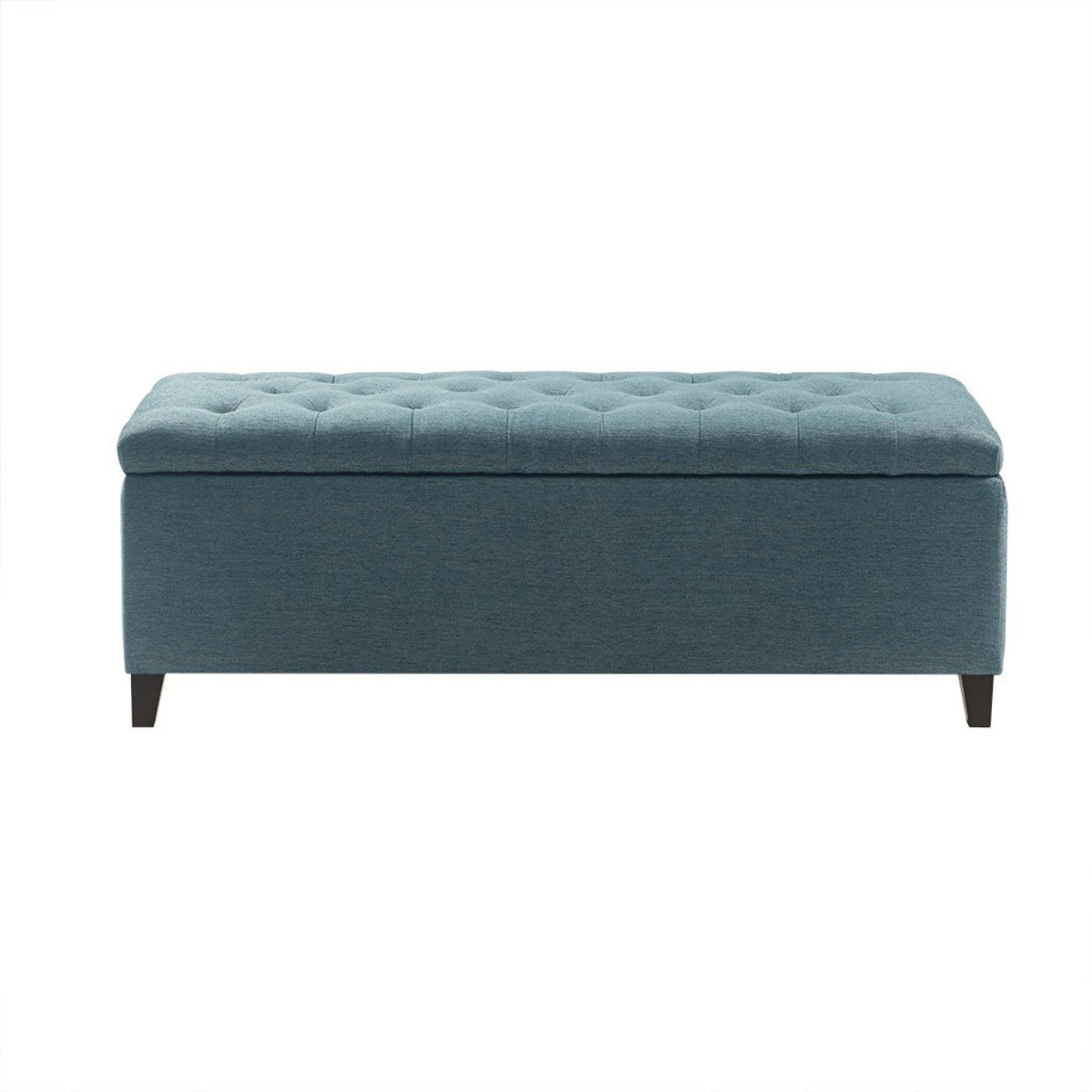 Red Barrel Studio® Blue Solid wood + Polyester Bench | Wayfair
