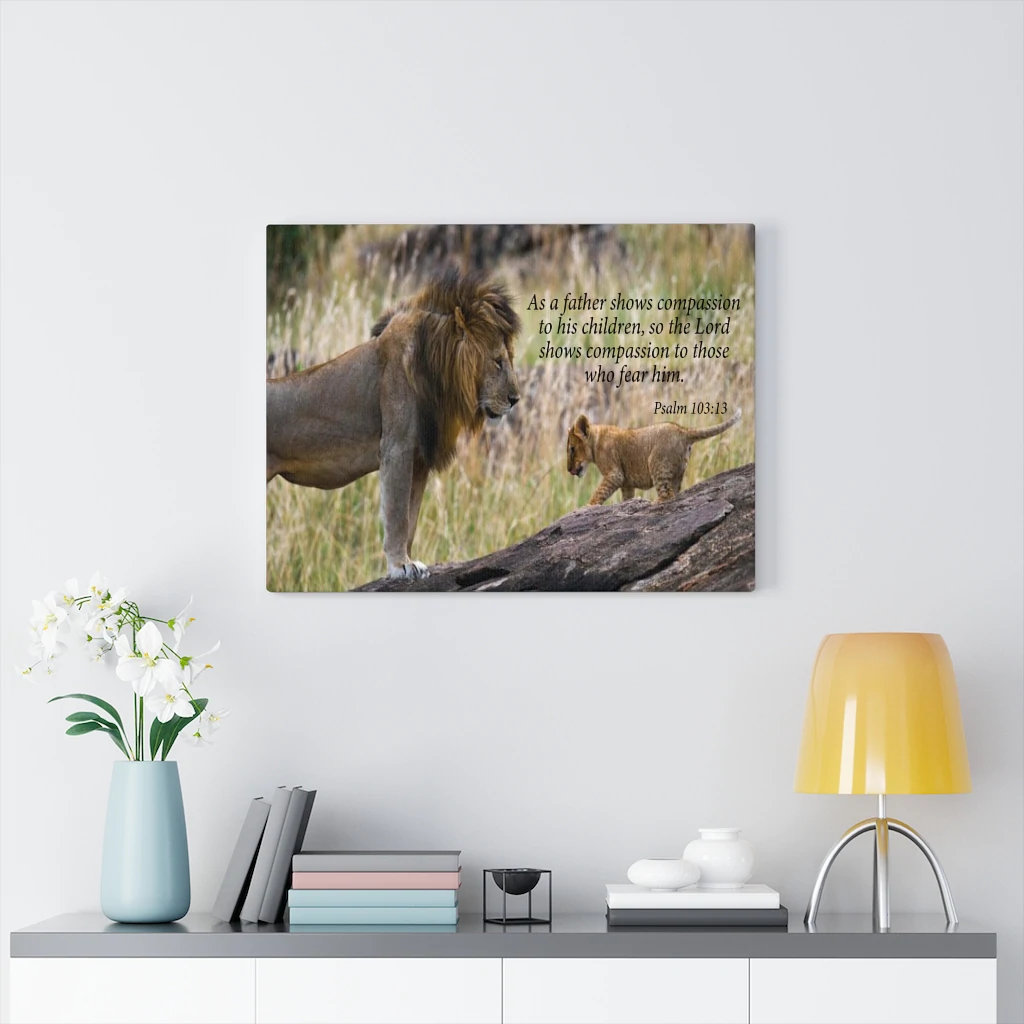 Express Your Love Gifts Scripture Canvas More Than We Can Ask Ephesians ...