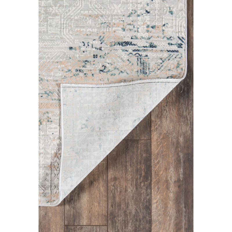 Dakota Fields Thoman Performance Silver Rug | Wayfair