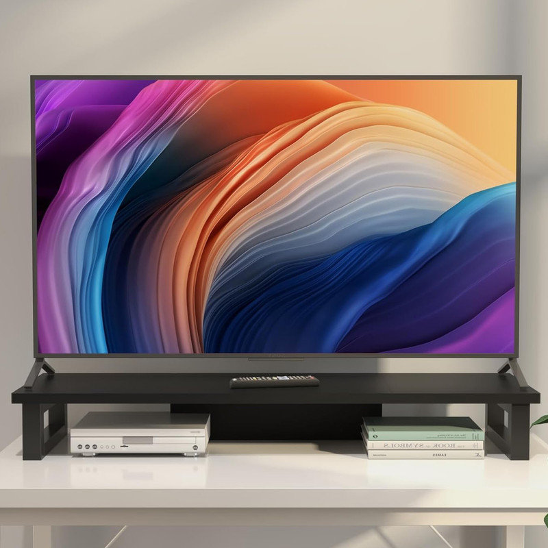 Hokku Designs Dual Monitor Stand Riser, Computer Monitor Stand for 2 ...