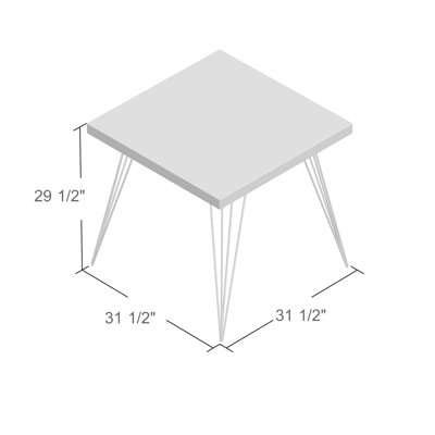 Brayden Studio® Wolcott Dining Table & Reviews | Wayfair