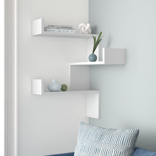 White Wall Shelves | Wayfair