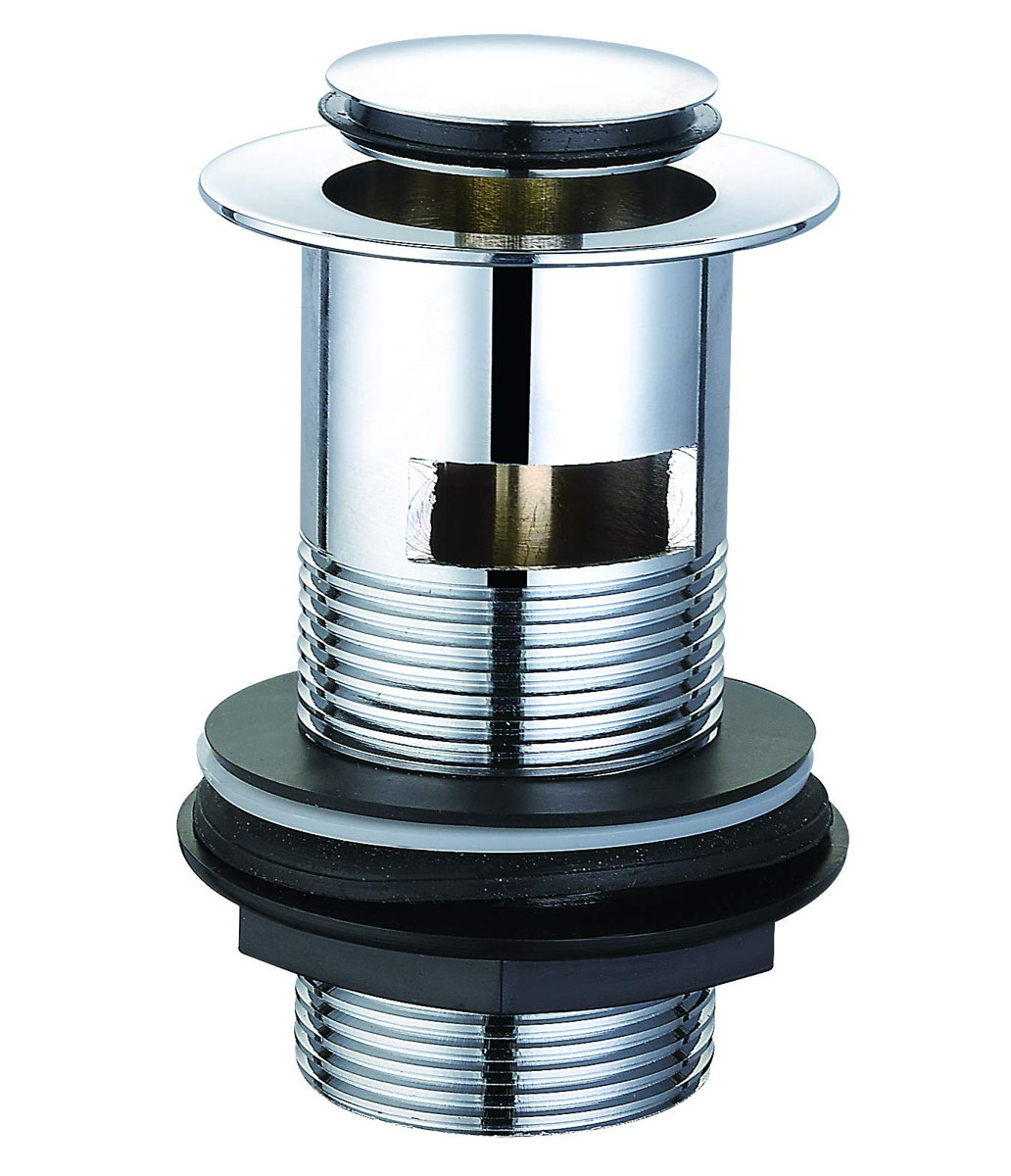 Belfry Bathroom Basin Waste Slotted UnSlotted Dome Bathroom Click-Clack ...