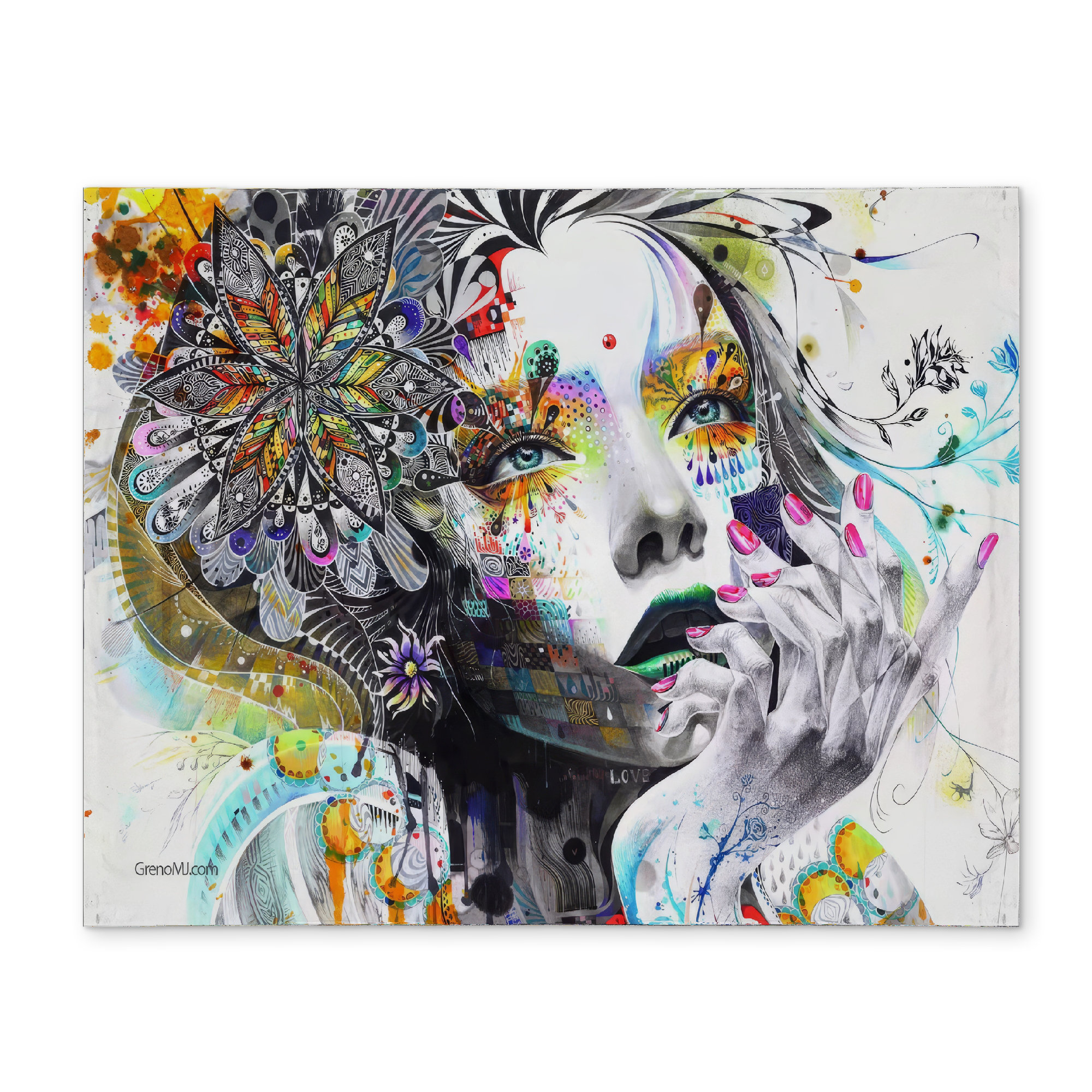 Begin Edition International Inc. Blue Polyester Placemat - Thinking ...