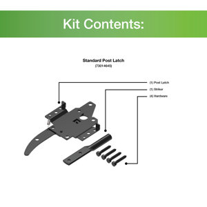 Barrette Outdoor Living Standard Post Latch & Reviews | Wayfair