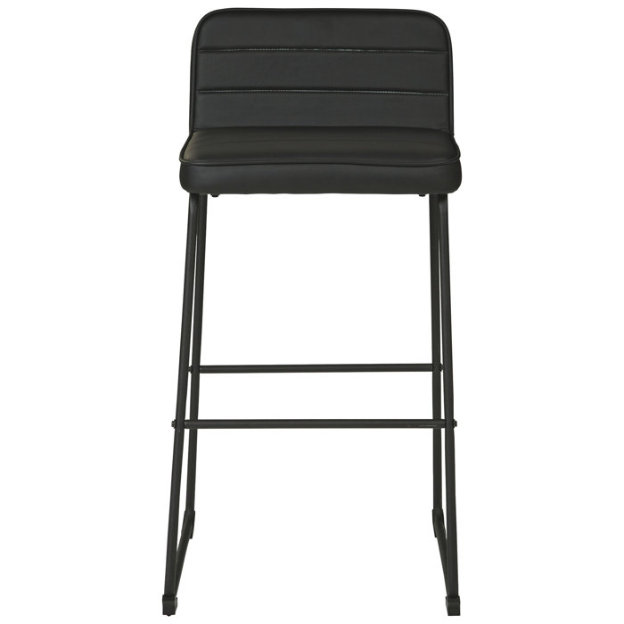 Latitude Run® Upholstered Counter Stool with Metal Frame | Wayfair