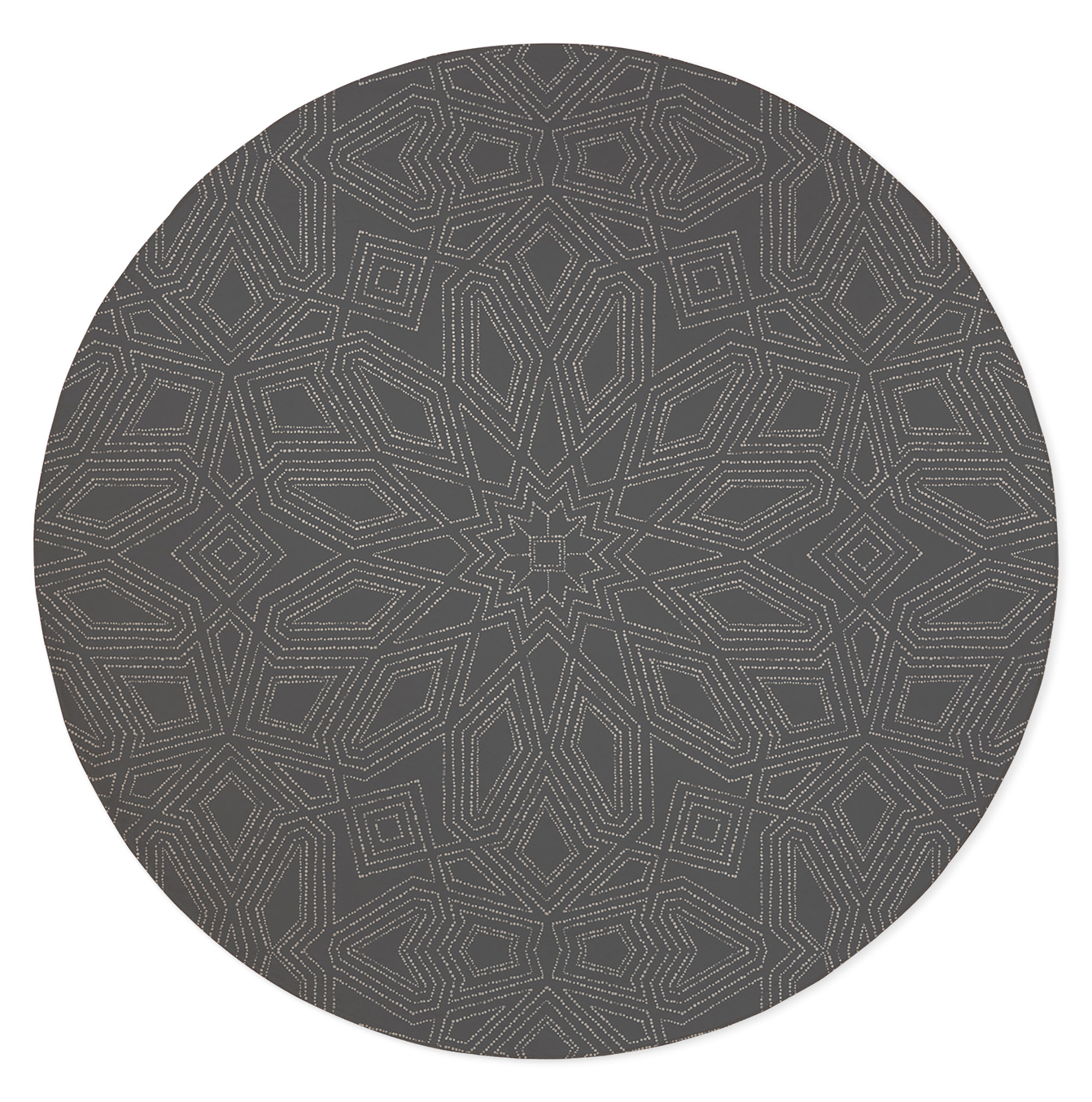 KAVKA DESIGNS Olivia Straight Round Chair Mat | Wayfair