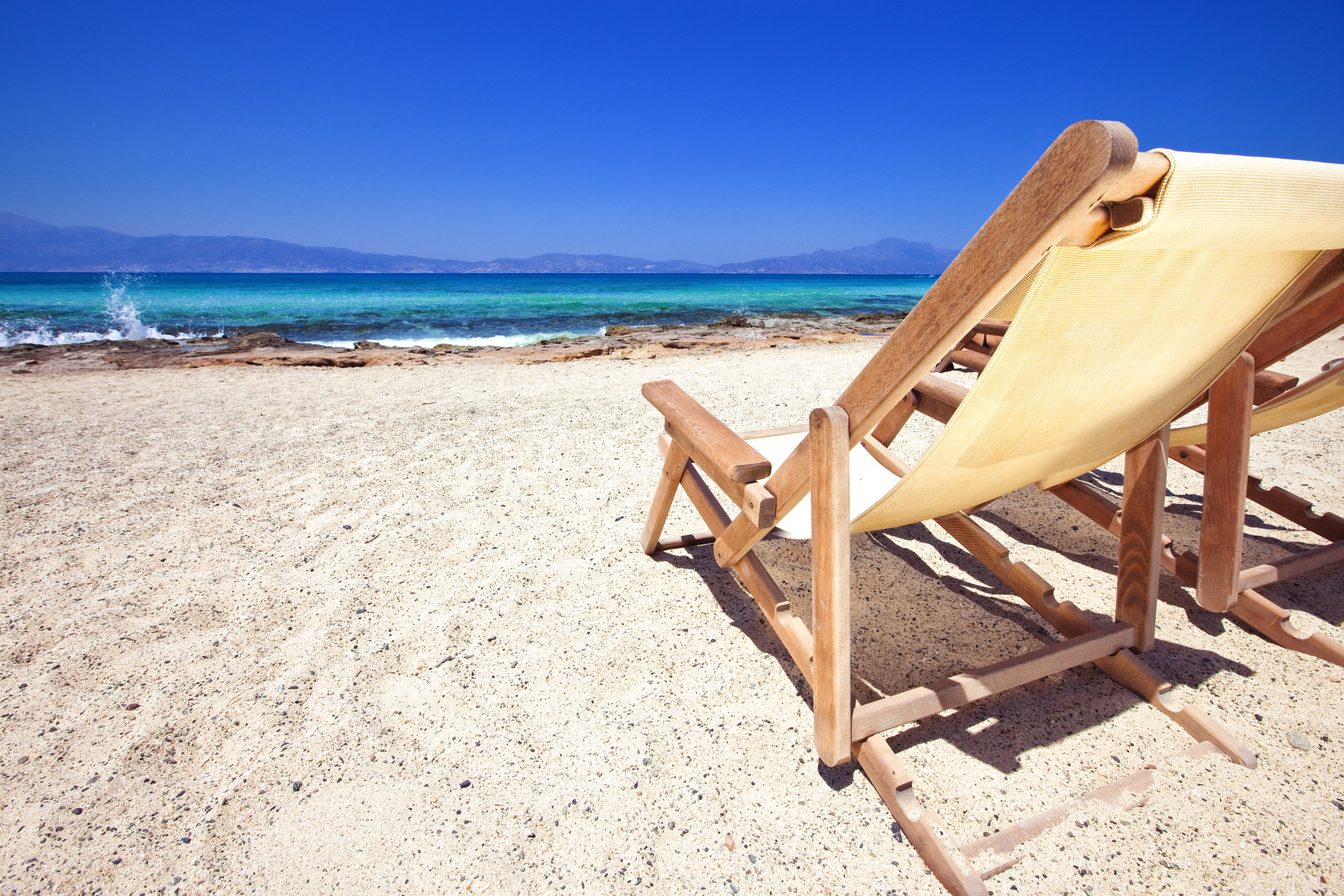 House of Hampton Sun chairs on Sandy beach | Wayfair.co.uk