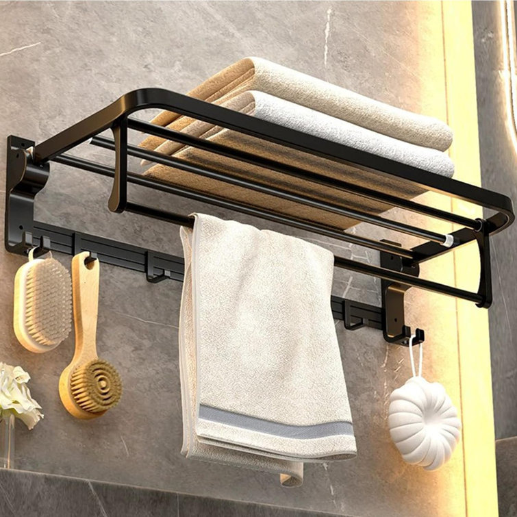 Hoomic Wall Towel Rack | Wayfair