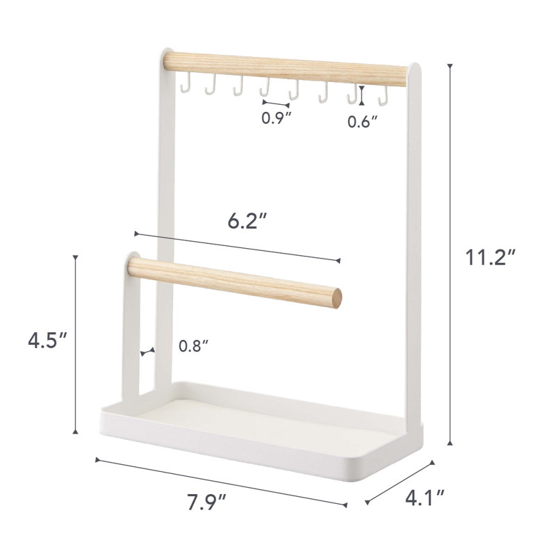 Yamazaki Home Accessory Stand - Jewelry Holder & Organizer Storage ...