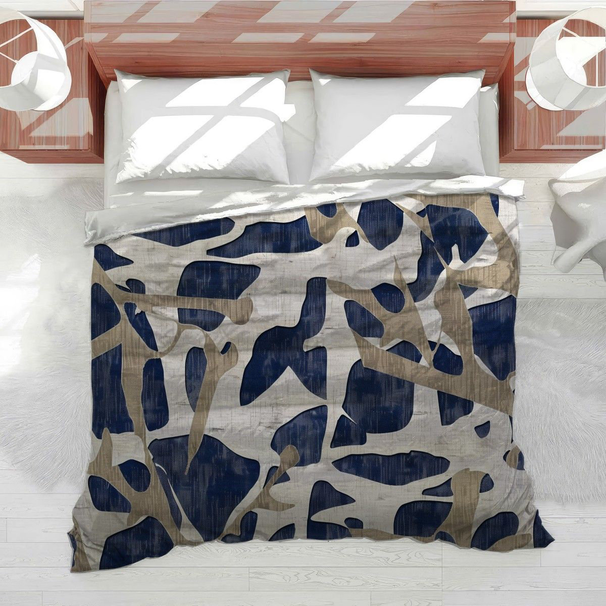 VisionDecor Camouflage Blend Bedding | Wayfair