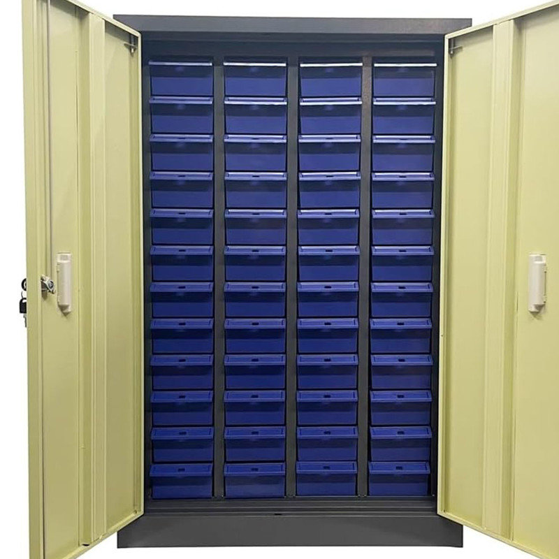 17 Stories Tools Parts Lockable Cabinet 48 Drawers Bolt Nut Tool ...