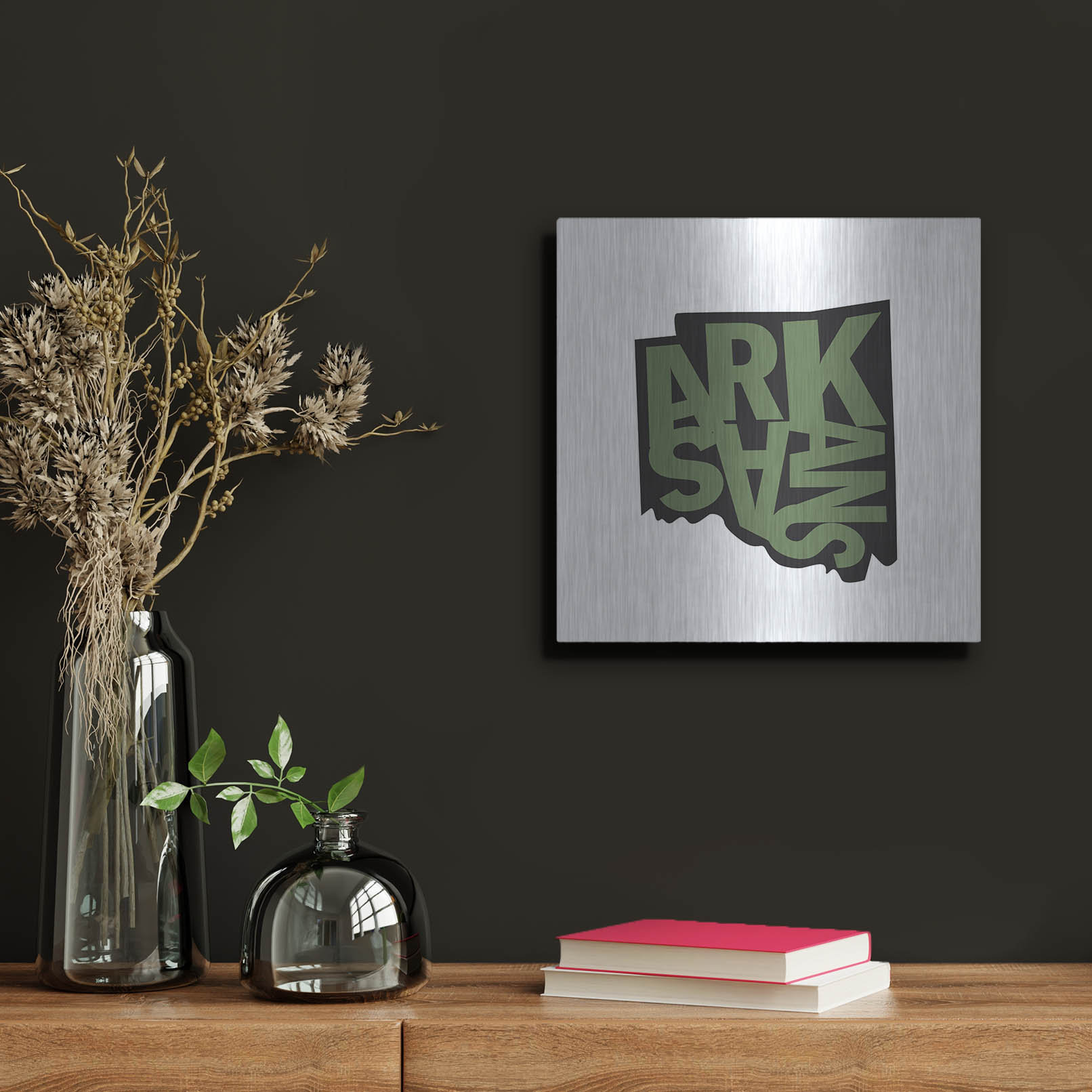 Latitude Run® 'Arkansas 2' by Art Licensing Studio Metal Wall Art | Wayfair