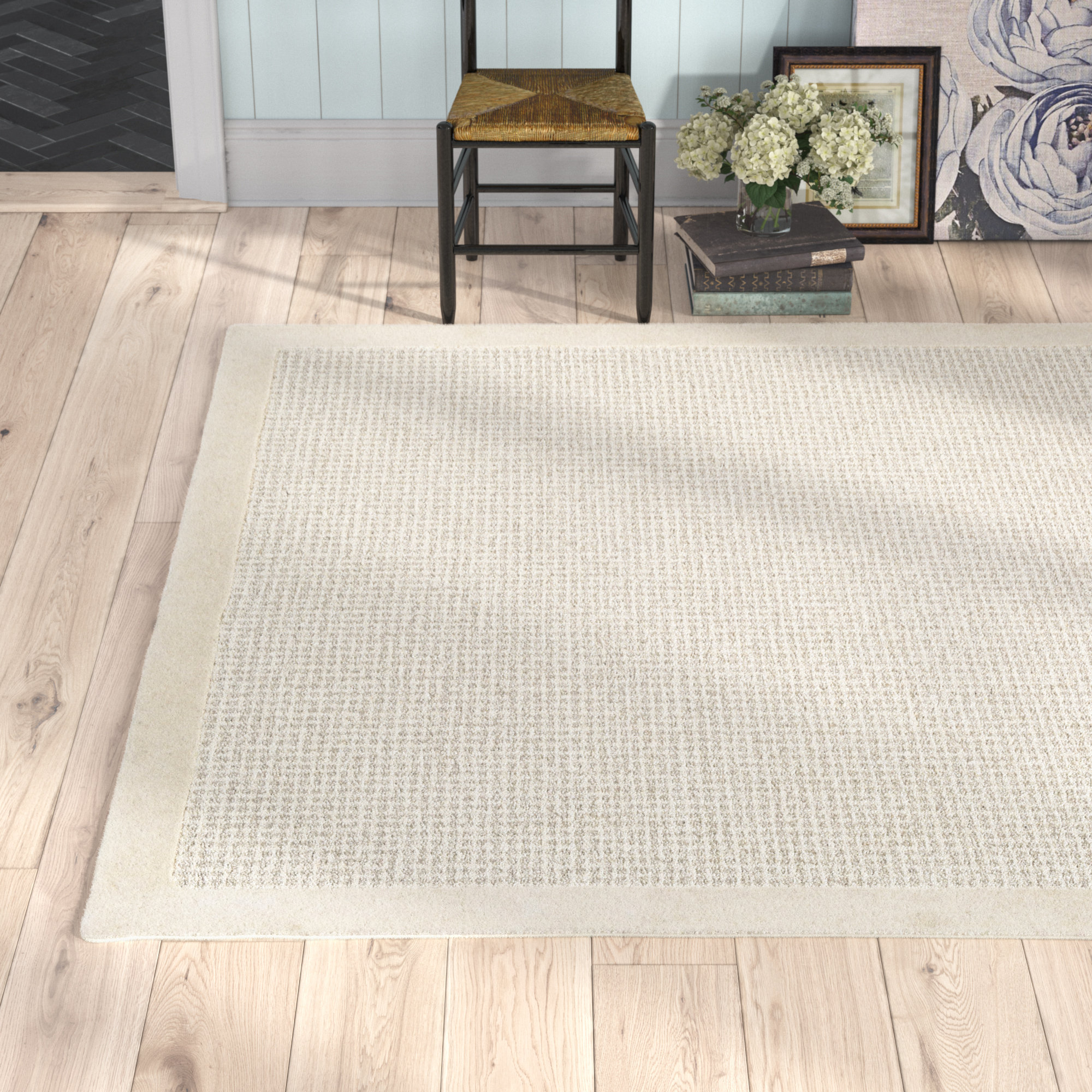 Laurel Foundry Modern Farmhouse Viveiros Hand-Tufted Wool Area Rug ...