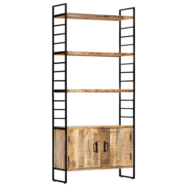 Foundstone 180cm H x 30cm W Solid Wood Standard Bookcase | Wayfair.co.uk