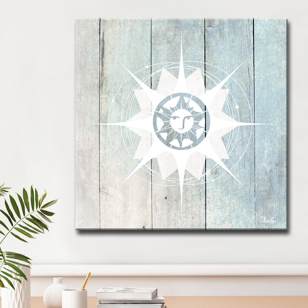 Bungalow Rose Sun Star IV by Olivia Rose - Wrapped Canvas Graphic Art ...