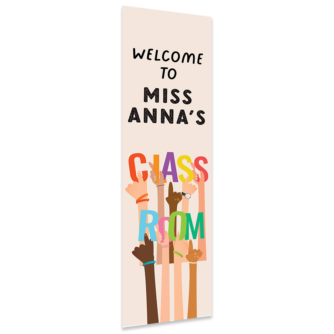Koyal Wholesale Vertical Large Custom Classroom Welcome Banner Poster ...