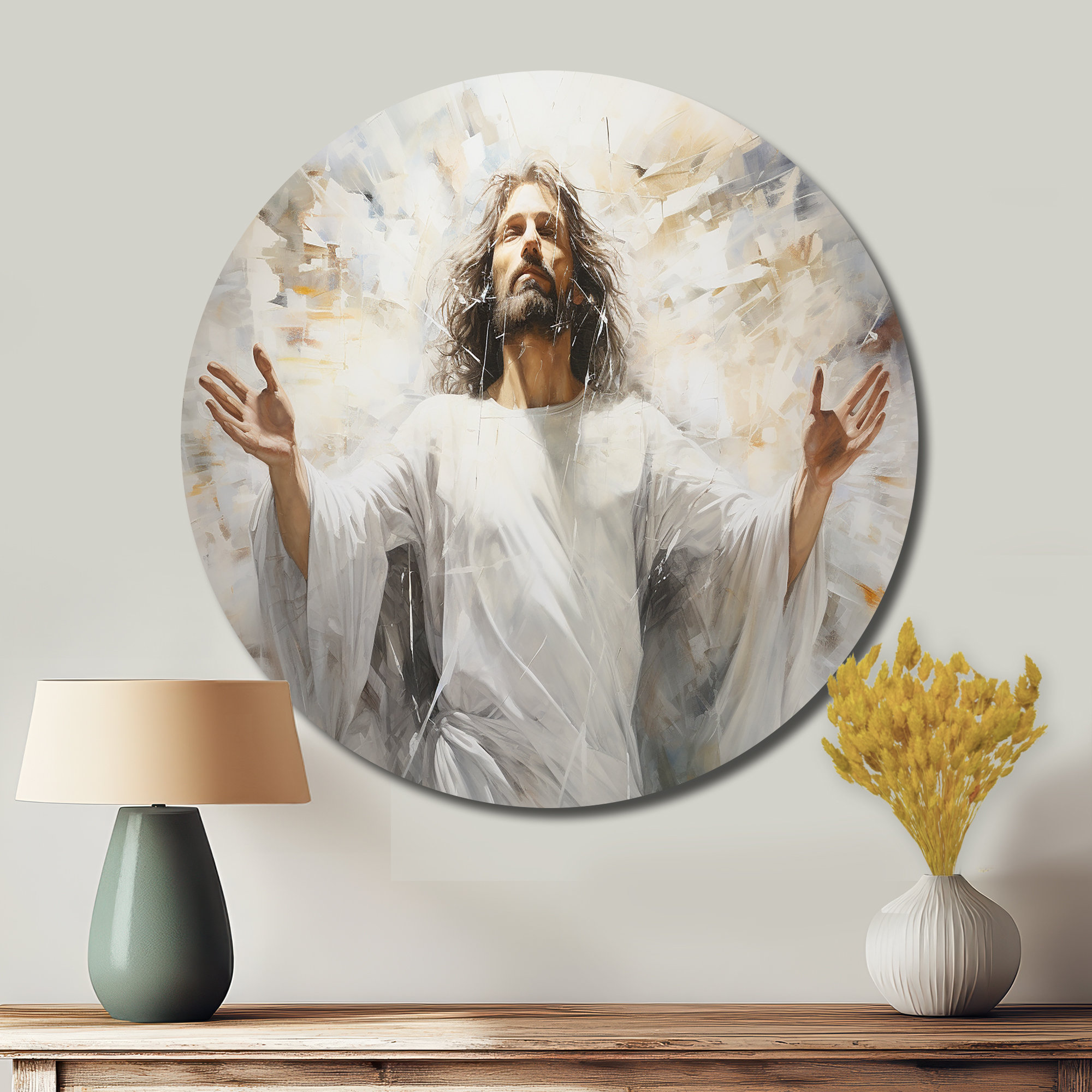 Astoria Grand Jesus Resurrection Religious Radiance - Spiritual Round ...