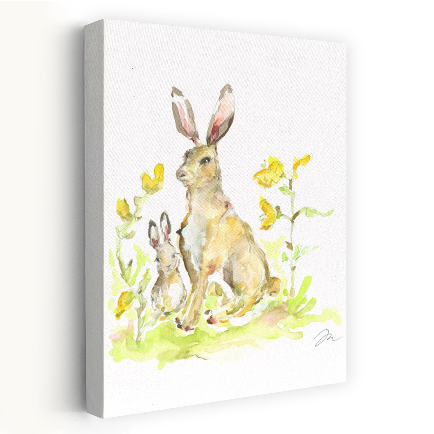 Ophelia & Co. Contemporary Art Abstract Contemporary Rabbit Nature ...