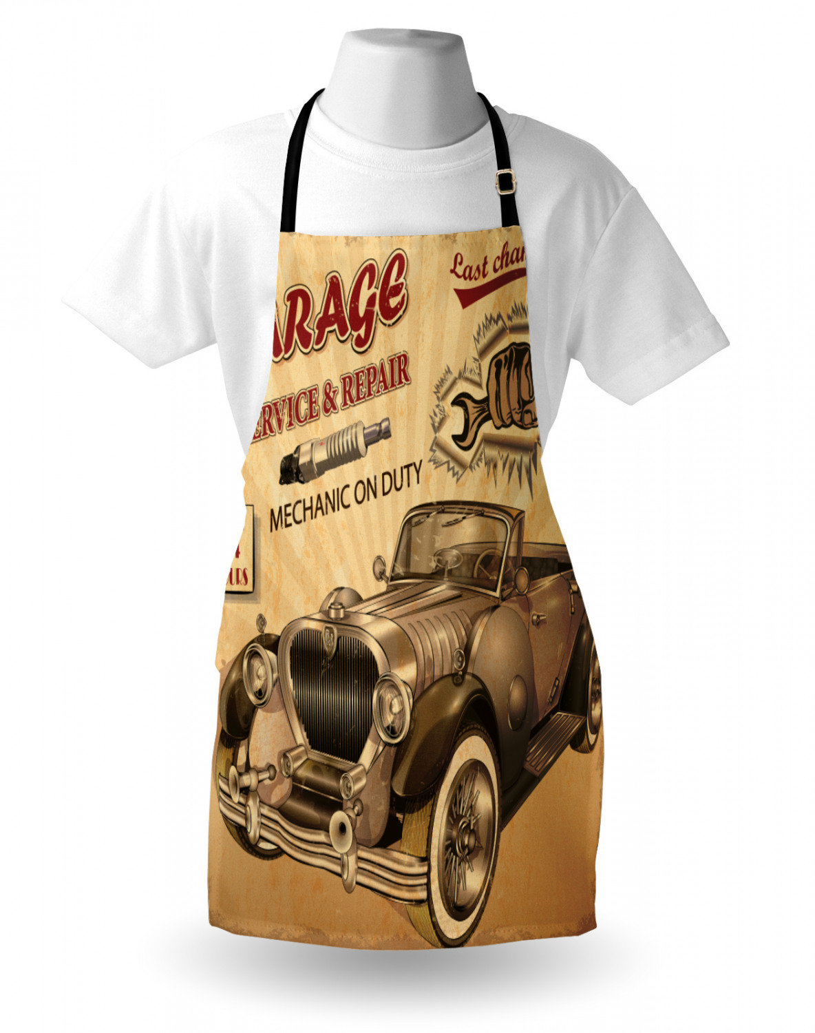 East Urban Home Nostalgic Car Apron | Wayfair