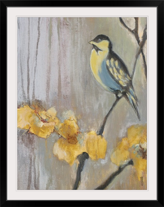 Great Big Canvas 'Bluebird II' by Terri Burris Painting Print | Wayfair