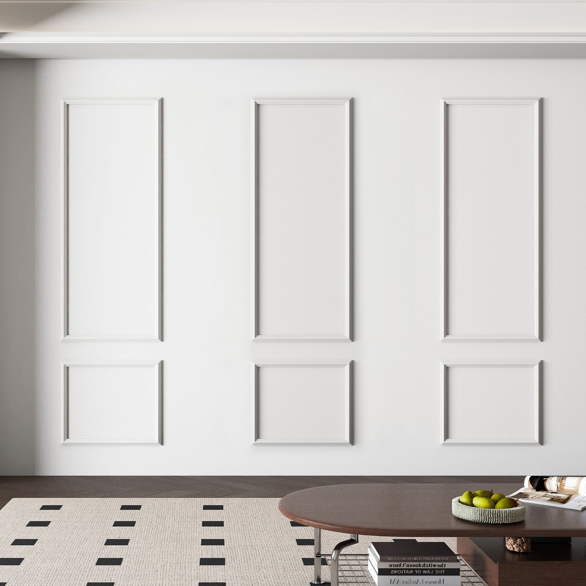 Art3d Pre-Cut Wainscoting Accent Wall Panel Frame Kit,Ready to Assemble ...