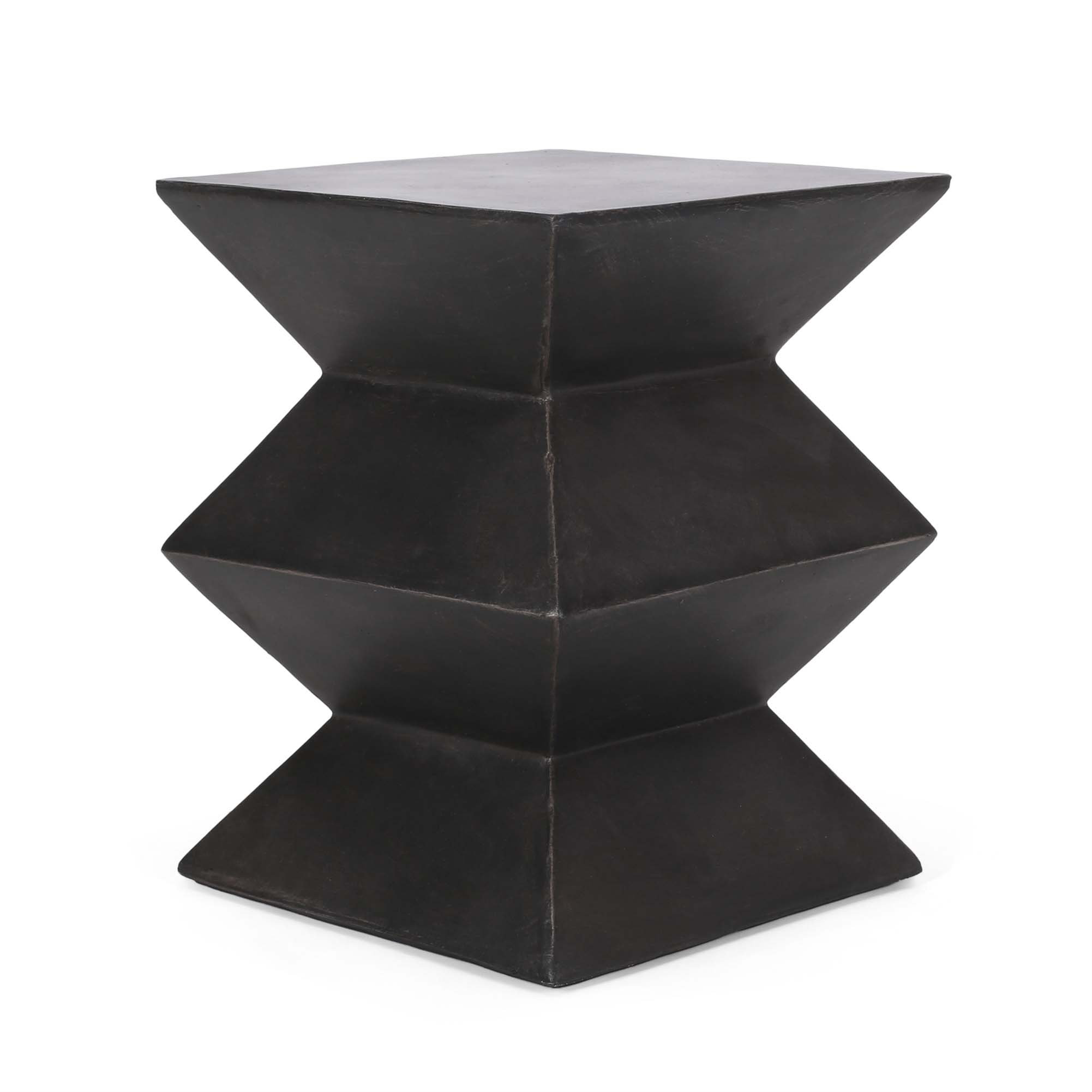 Ivy Bronx Outdoor Concrete Side Table | Wayfair