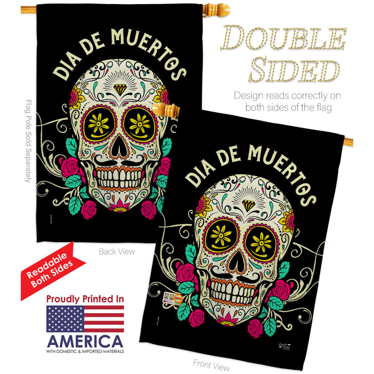 Angeleno Heritage Double Sided 40'' H x 28'' W Polyester Day Of The ...