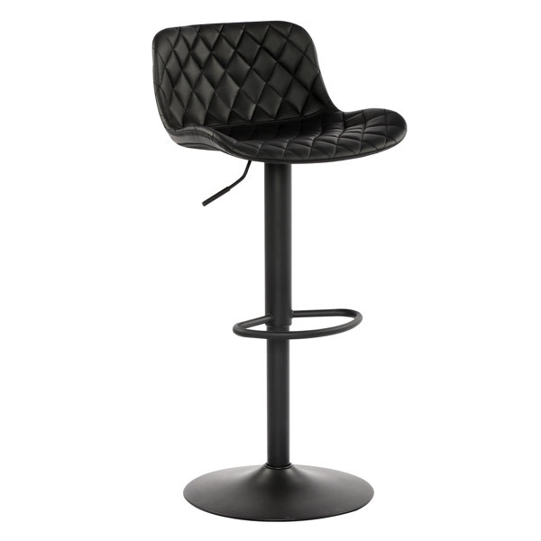Wade Logan® Beora Swivel Adjustable Height Bar Stool & Reviews | Wayfair
