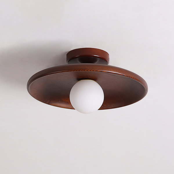Ebern Designs Cudzilo Semi Flush Mount | Wayfair