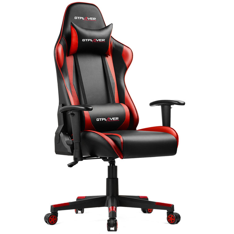 Marlow Home Co. GTPLAYER Adjustable Reclining Ergonomic Faux Leather ...
