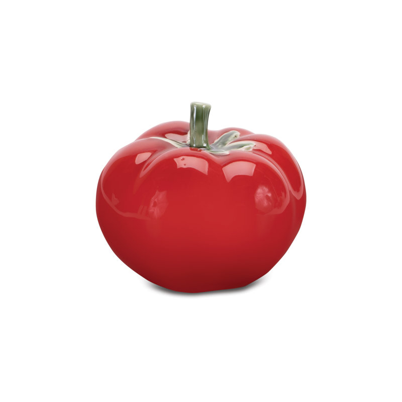 Winston Porter Ceramic Vegetable Décor (Set of 4) | Wayfair