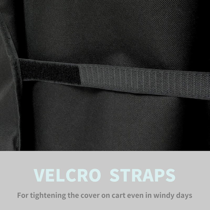 AKEfit Cooler Cart Cover, 80 Quart Rolling Cooler Chest Protective ...