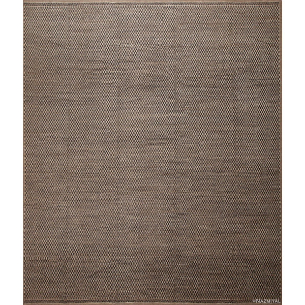 Nazmiyal Collection One-of a Kind Large Geometric Checkerboard Design ...