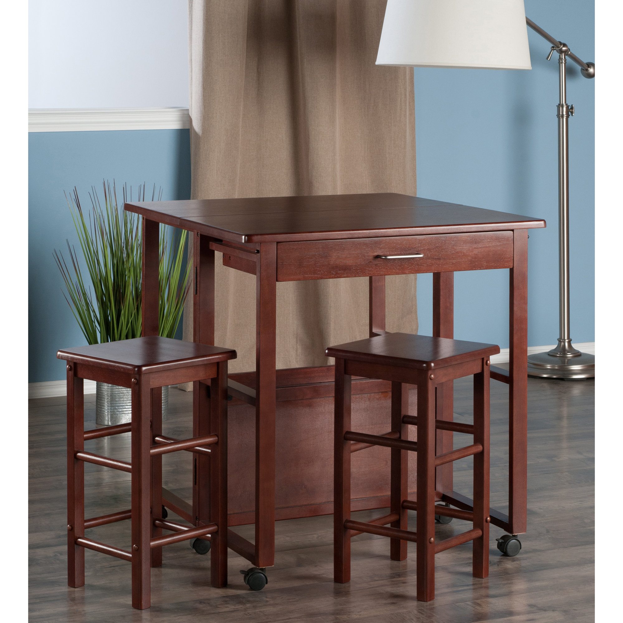 Red Barrel Studio® Christopher 3 Piece Bar Table Set & Reviews | Wayfair