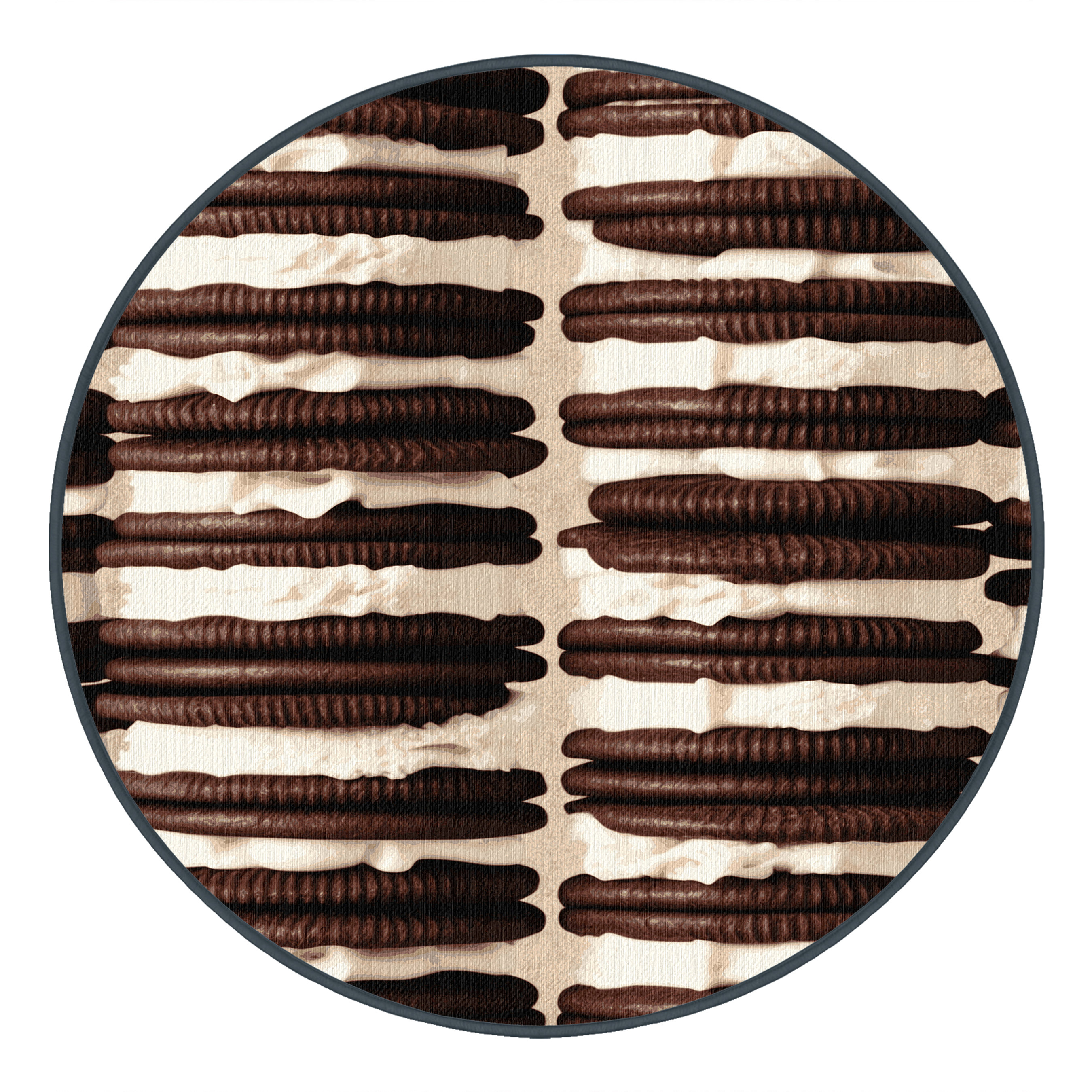 Dakota Fields Washable Ice cream sandwich Desserts Area Rug | Wayfair
