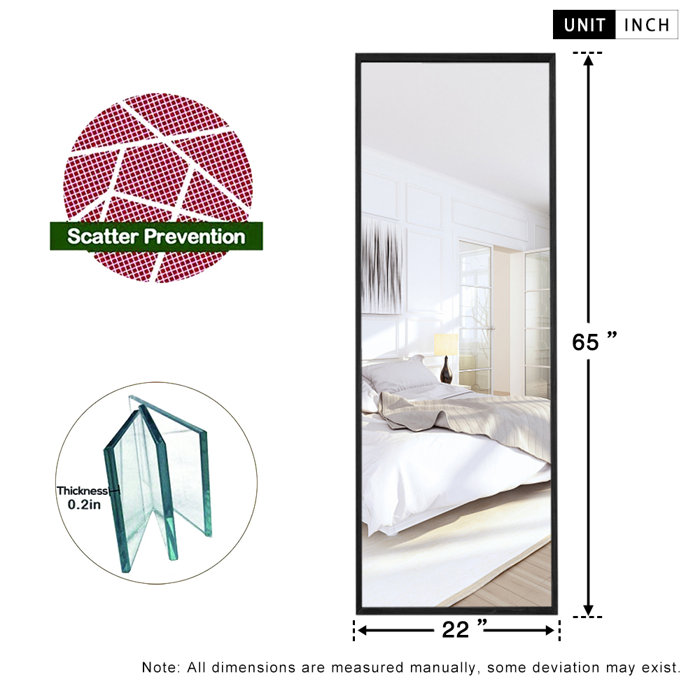 Wrought Studio Daijon Full Length Mirror & Reviews | Wayfair