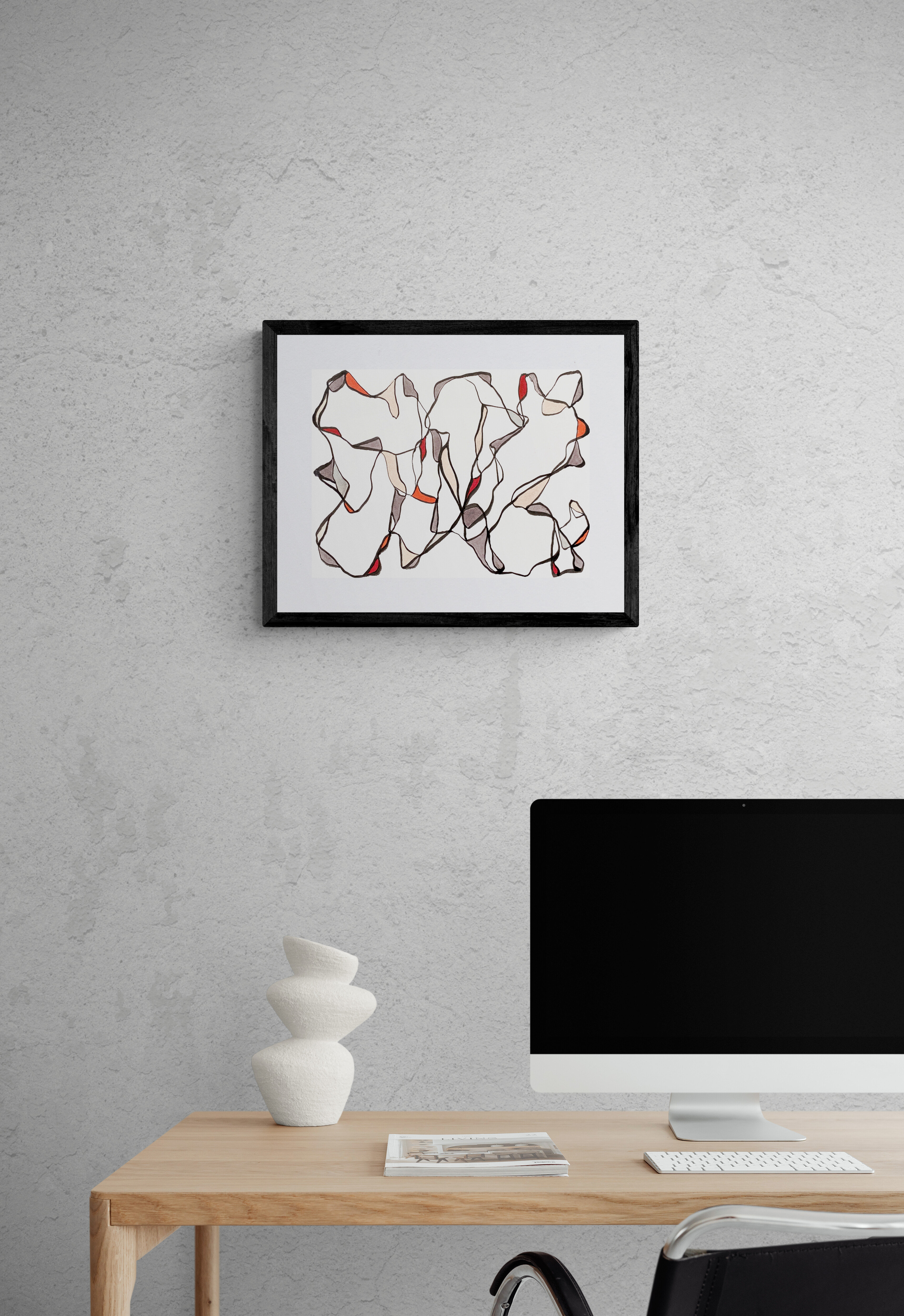 Made & Curated Musing Series 2.1 by Susan Arthur - Painting | Wayfair
