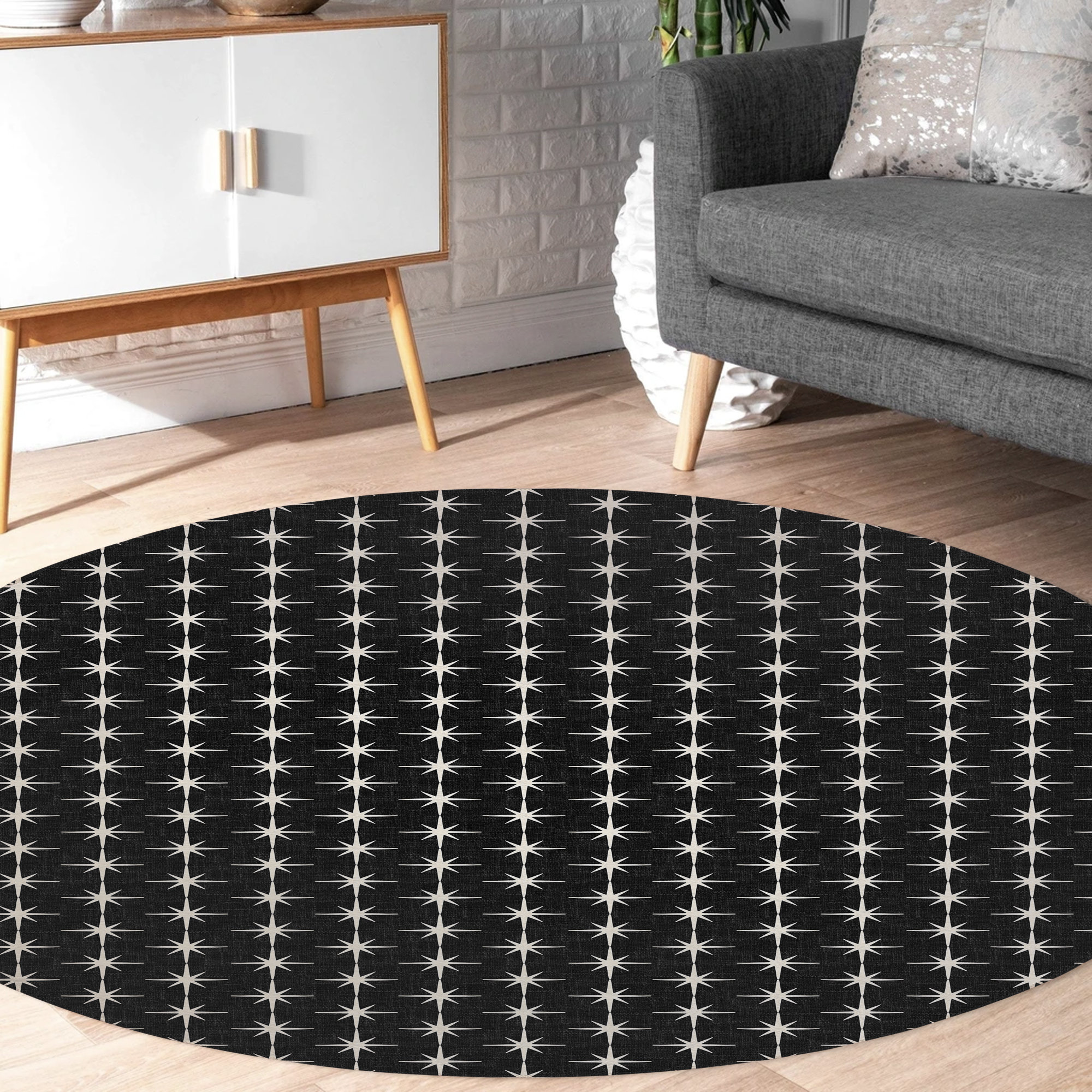 Corrigan Studio® BOHO STAR PHASES CHARCOAL Area Rug By Corrigan Studio ...