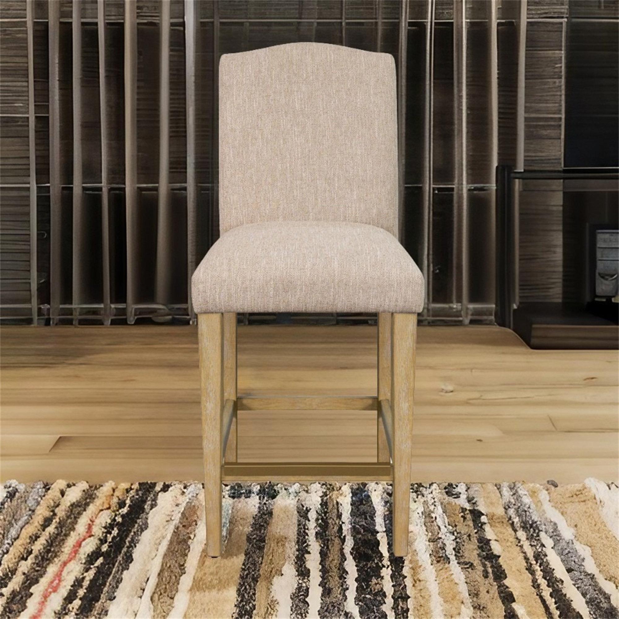 Hokku Designs Upholstered Counter Stool - Wayfair Canada
