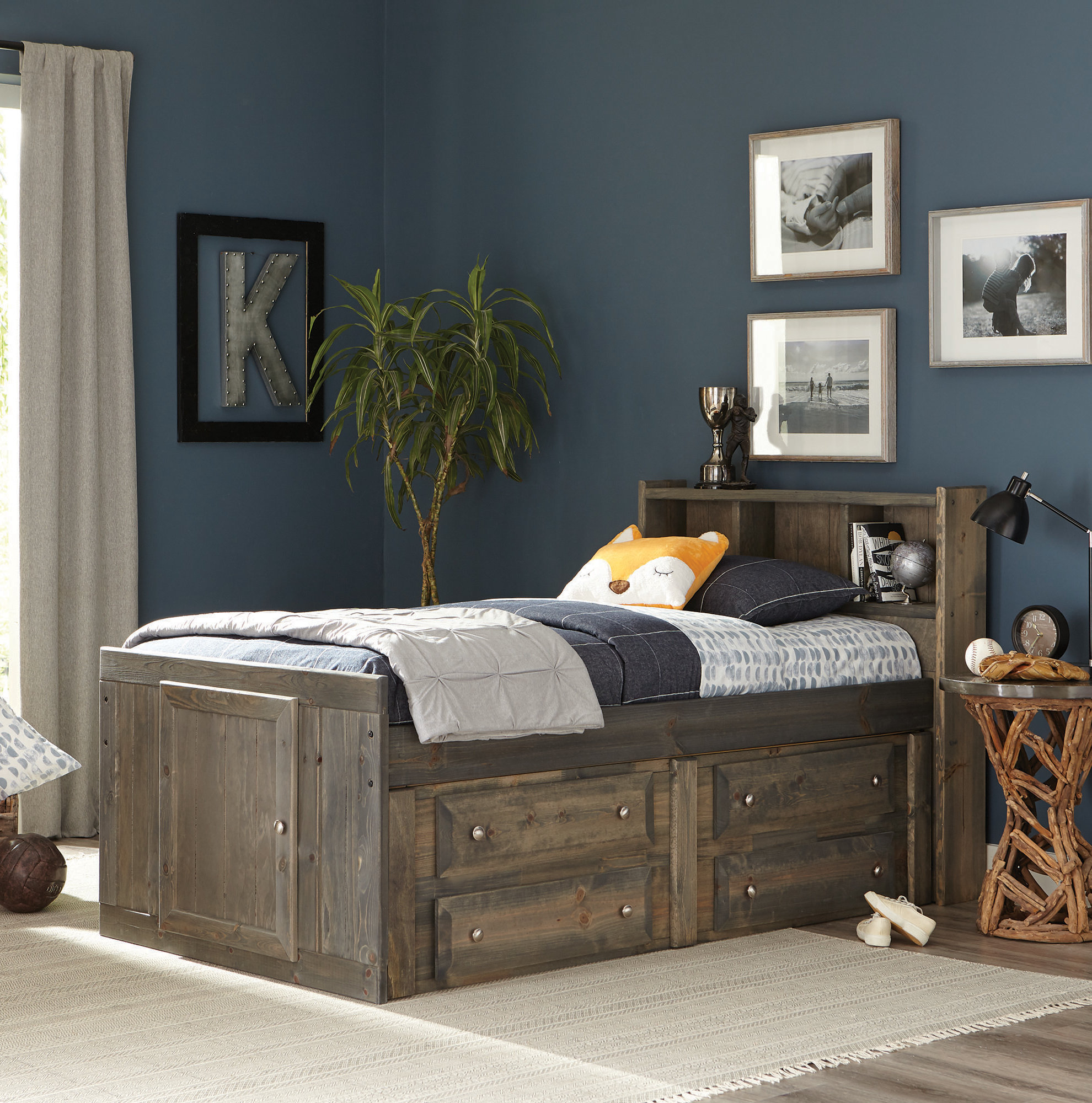 Redwood Rover Lit simple avec rangement Khaleesi - Wayfair Canada