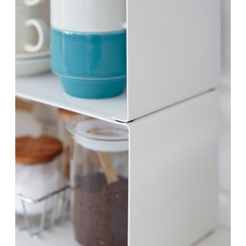 Yamazaki USA Tower Yamazaki Home Stackable Kitchen Rack, Storage ...